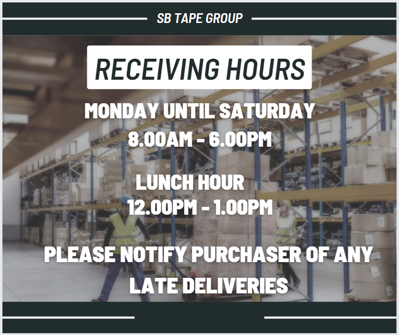 Login | SB Tape Supplier Portal